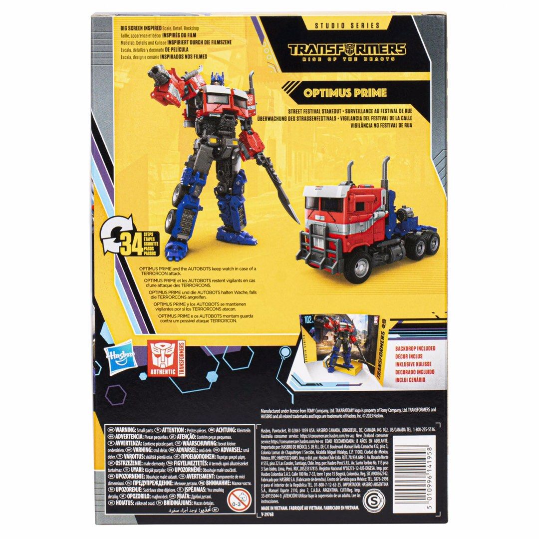 MISB Hasbro Transformers Rise of The Beasts ROTB Studio Series Leader ...