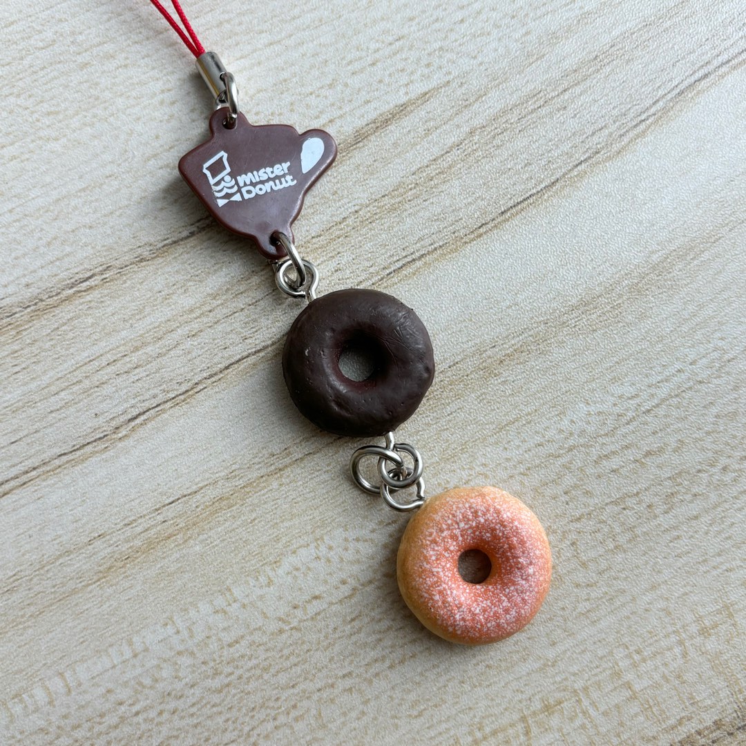 Mister Donut Cute Keychains, Hobbies & Toys, Collectibles & Memorabilia ...