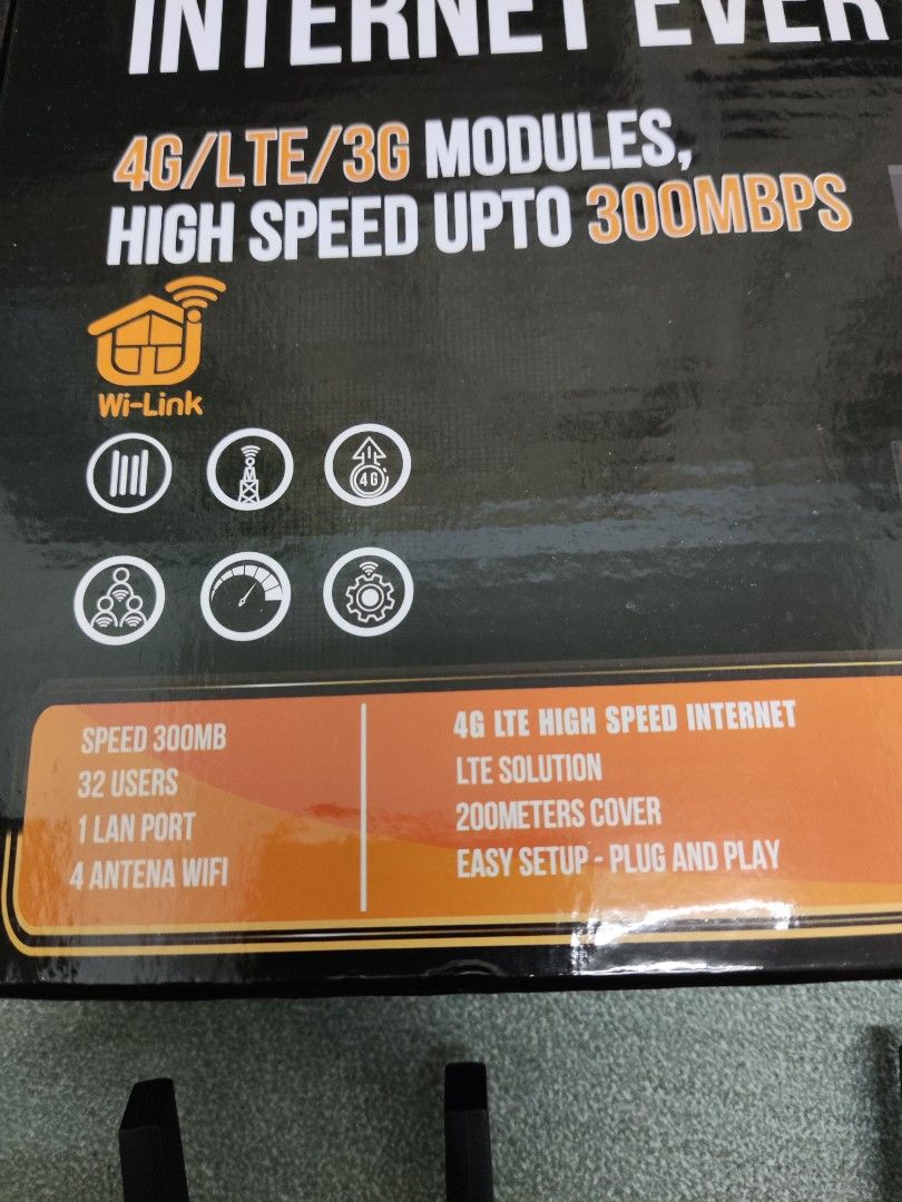 MODEM V12 MOD SET Wi Link Wifi 6, Computers & Tech, Parts & Accessories ...