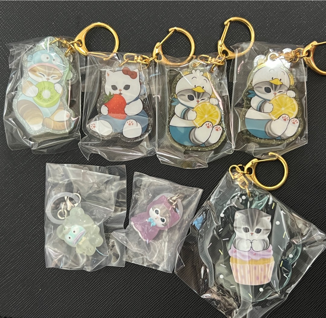 Mofusand Japan Gachapon Keychains, Everything Else on Carousell