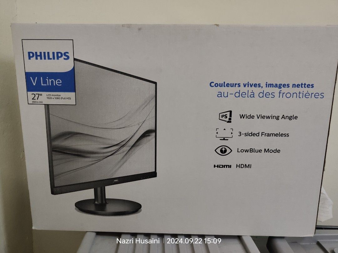 Monitor Philips 27 Inch Fullset Box, Computers & Tech, Desktops on ...