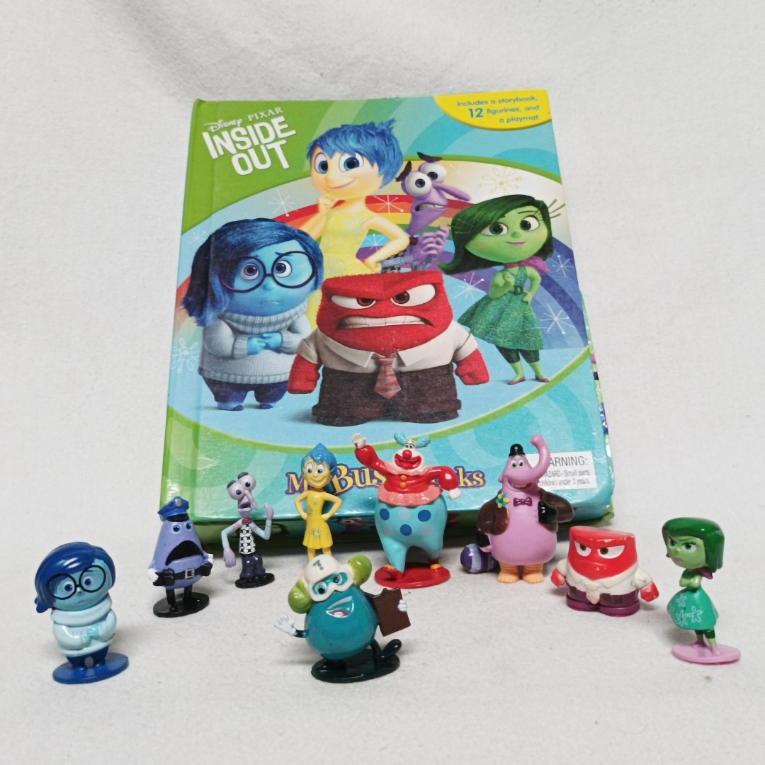 My Busy Book Disney Pixar Inside Out, Buku & Alat Tulis, Buku Anak-Anak di Carousell