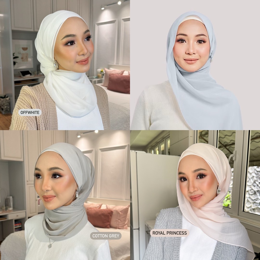 [New] Guzel.kl Chiffonsilk, Women's Fashion, Muslimah Fashion, Hijabs ...