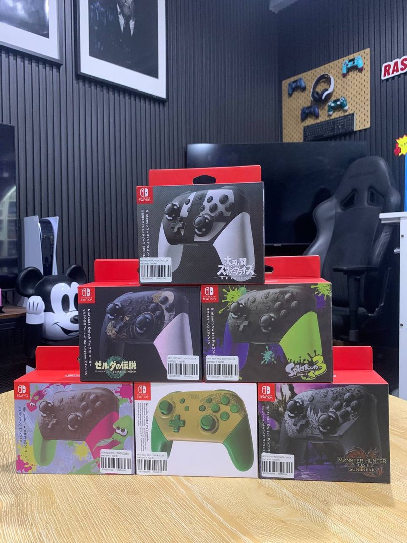 NEW Nintendo Switch Pro Controller, Video Gaming, Gaming Accessories ...