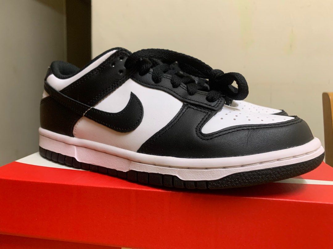 NIKE DUNK LOW GS (PANDA), Women's Fashion, Footwear, Sneakers on Carousell