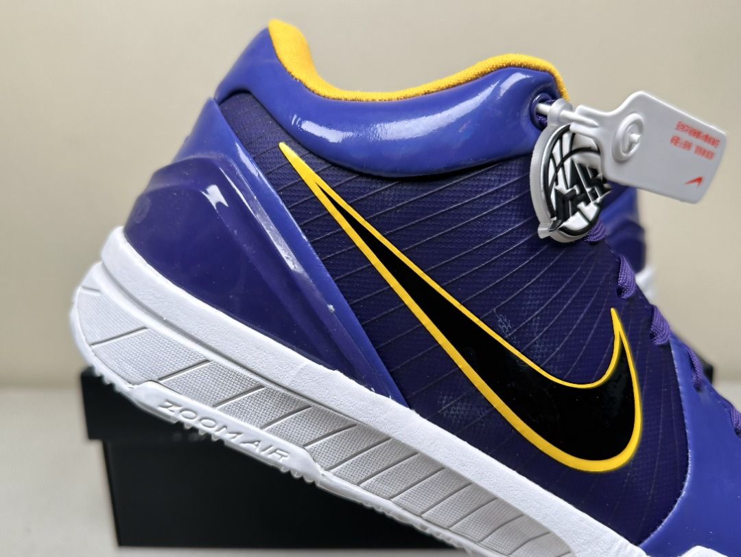 Nike X Undefeated Kobe 4 Protro 'Court Purple' Max Batch, Men's Fashion ...