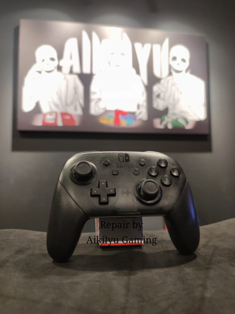 Nsw Pro Controller Analog problem Cannot charge @aikilyu gaming, Video ...