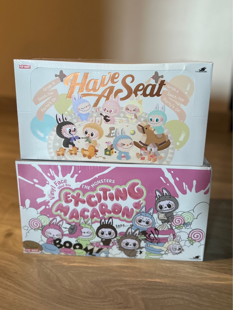 ORIGINAL Labubu Exciting Macaron Popmart, Toys & Collectibles, Mainan ...