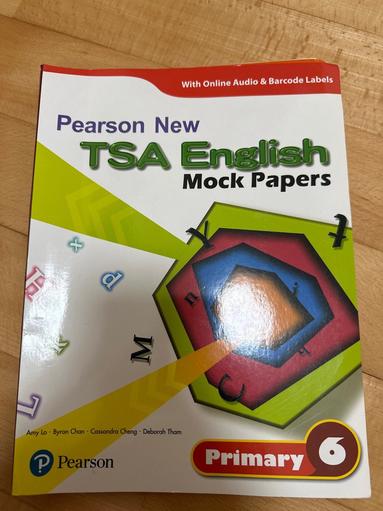 Pearson New TSA English Mock Papers Primary 6, 興趣及遊戲, 書本 & 文具, 教科書 ...