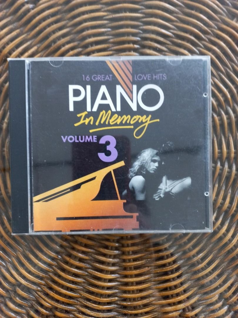Piano In Memory Volume 3 - 16 Great Love Hits, Hobbies & Toys, Music & Media, CDs & DVDs on ...