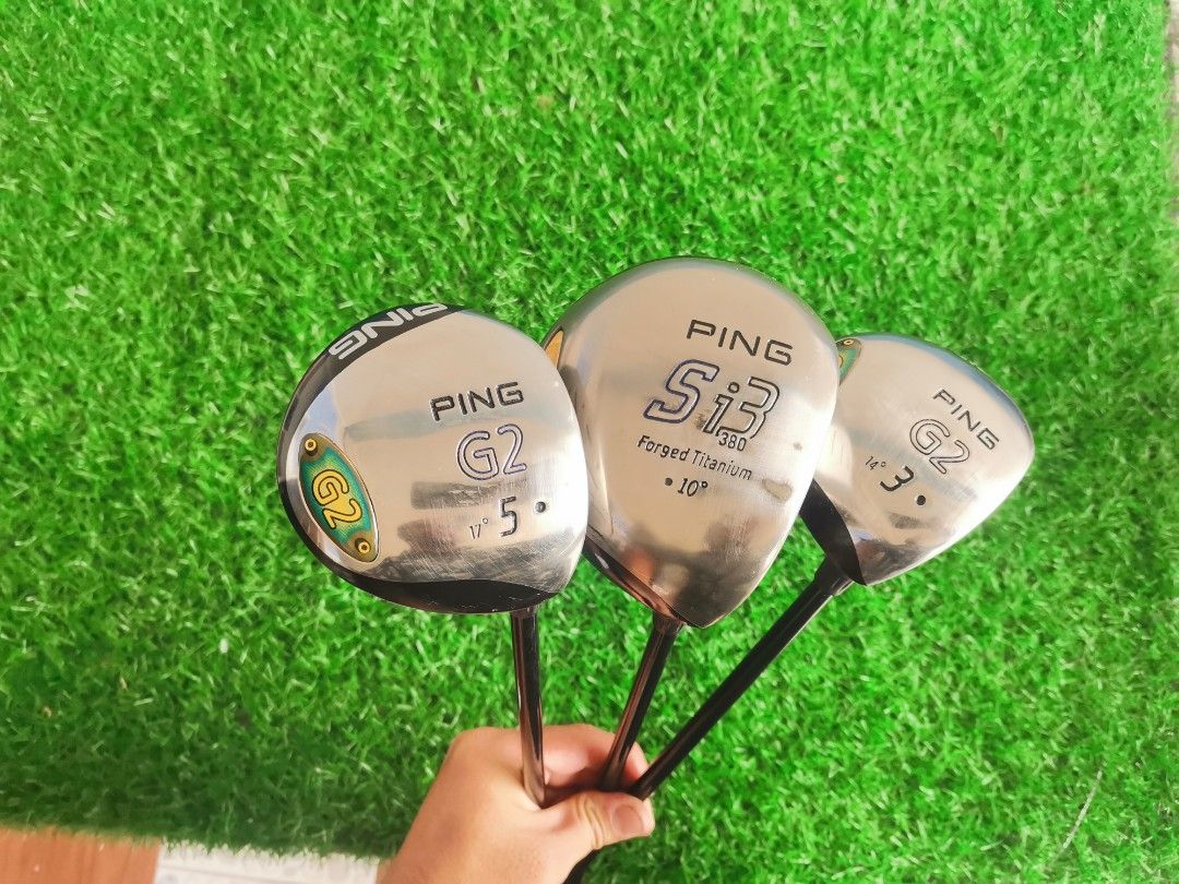 Ping Si3 10° Driver, Ping G2 Wood 3 and Wood 5, Sports Equipment ...