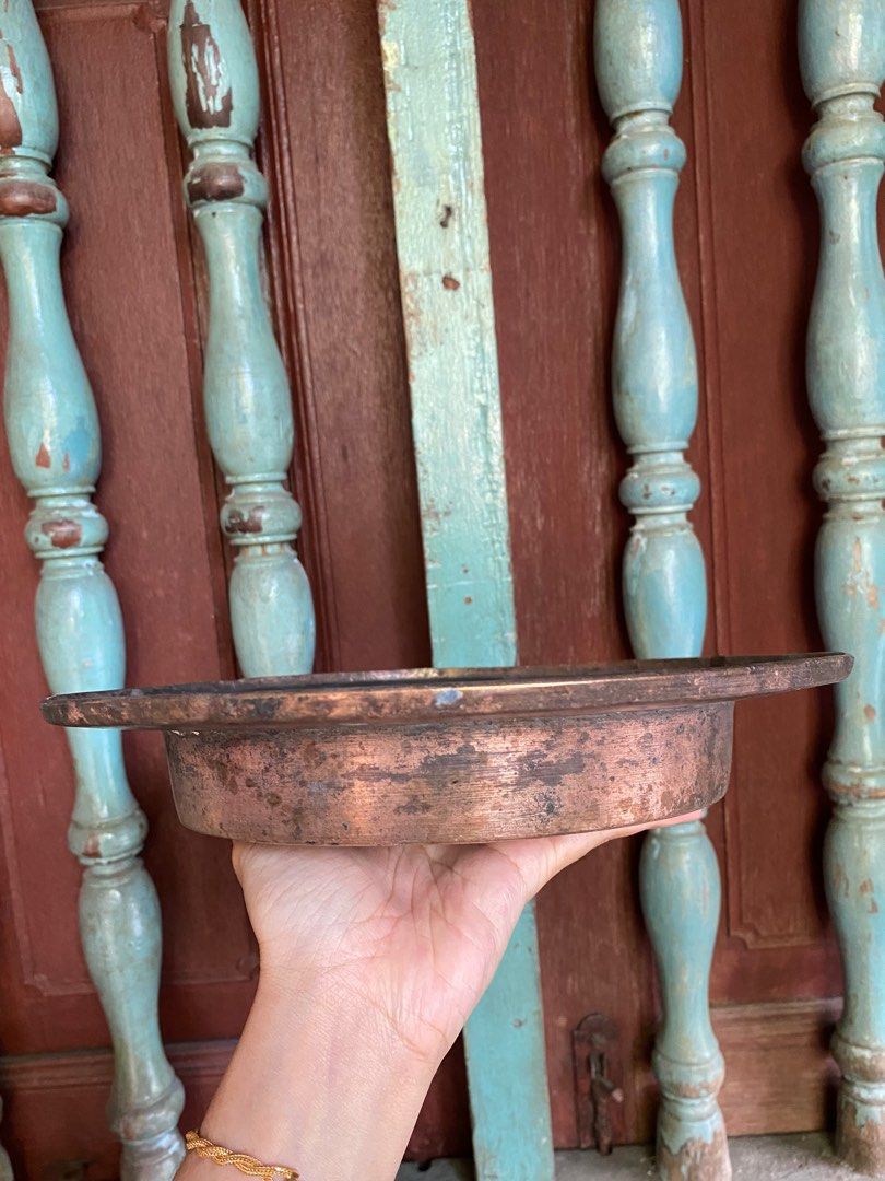 Pinggan Tembaga Antik, Furniture & Home Living, Kitchenware & Tableware ...