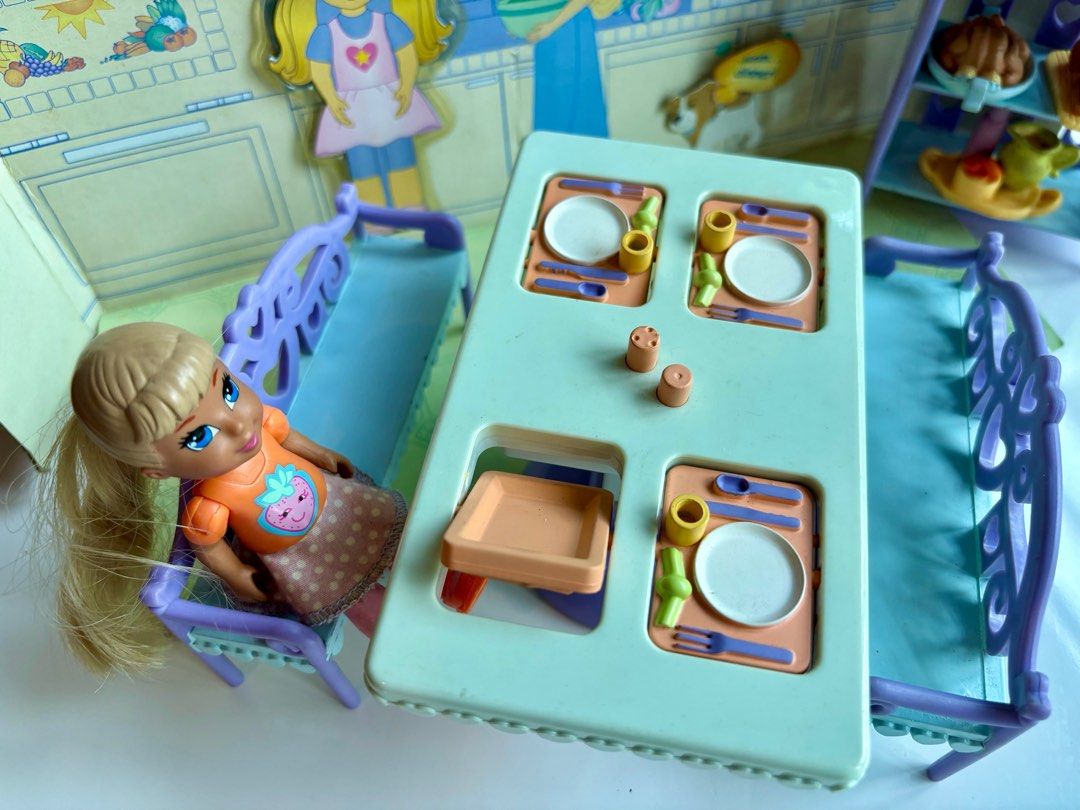 Delightful Dining & Kitchen Playset Girls Cooking Toys, Babies & Kids ...