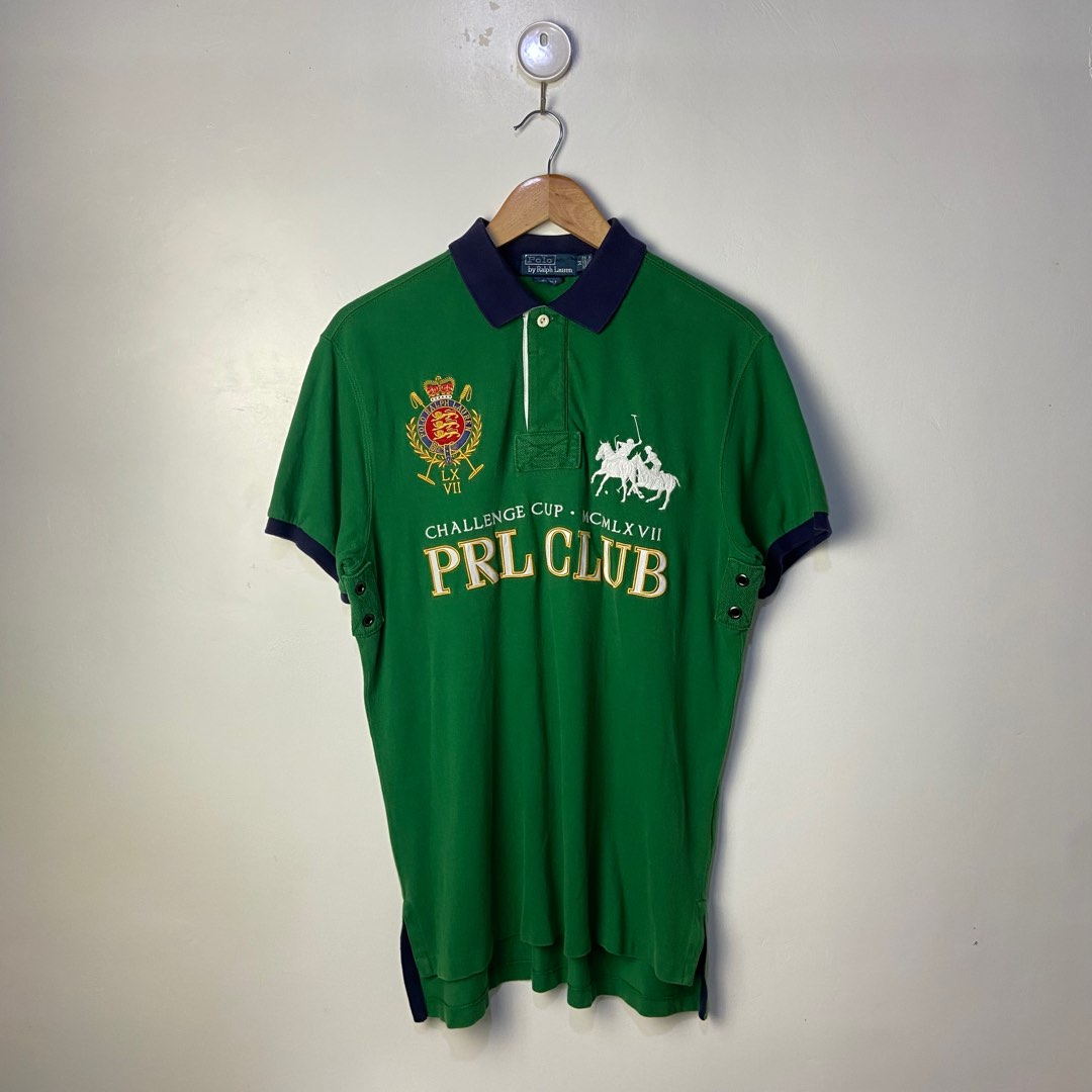 POLO RALPH LAUREN PRL CLUB, Men's Fashion, Tops & Sets, Tshirts & Polo Shirts on Carousell