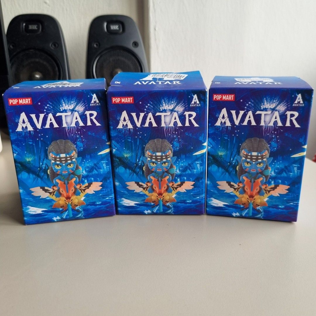Pop Mart Avatar Blind Box Full Set 6 Figures with Display Case, Hobbies ...