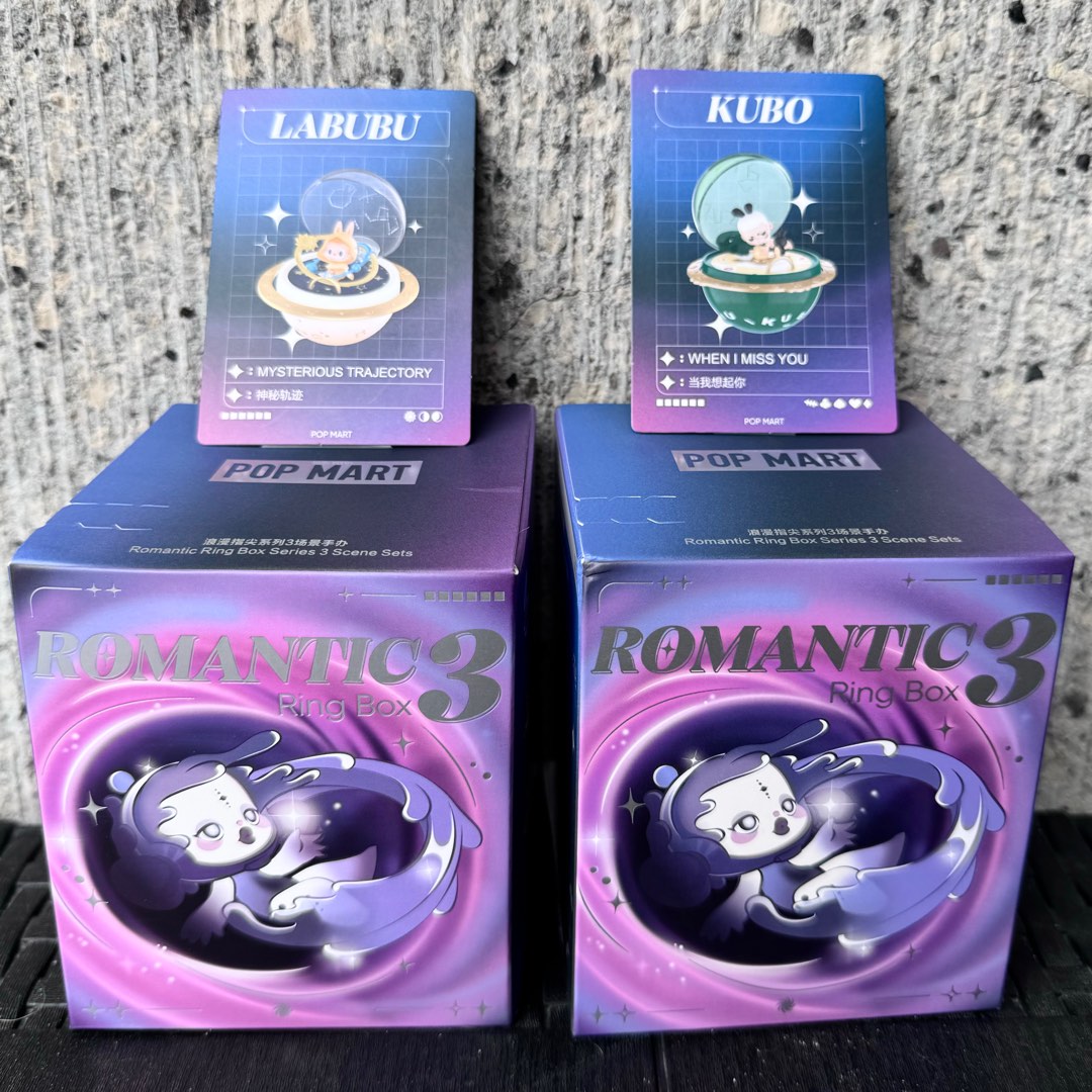 Pop Mart Labubu Kubo Romatic Ring Box v3, Hobbies & Toys, Toys & Games ...