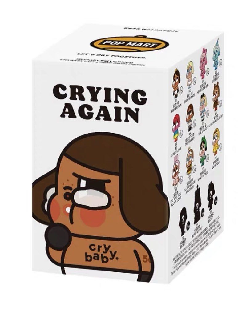 Popmart Crybaby Crying Again Series / FULL SET / CONFIRMED DESIGN ...