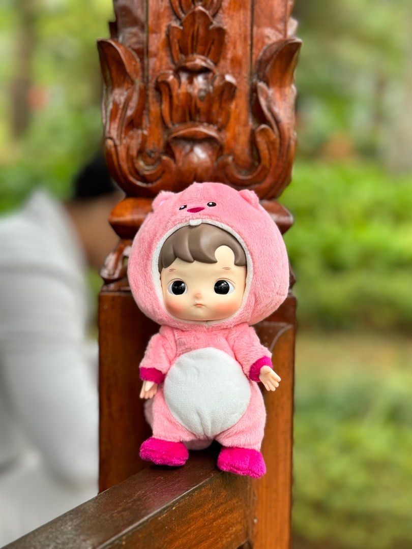 Popmart Original Hacipupu x Zanmang Loopy Action Figure Set Isi 2, Toys ...