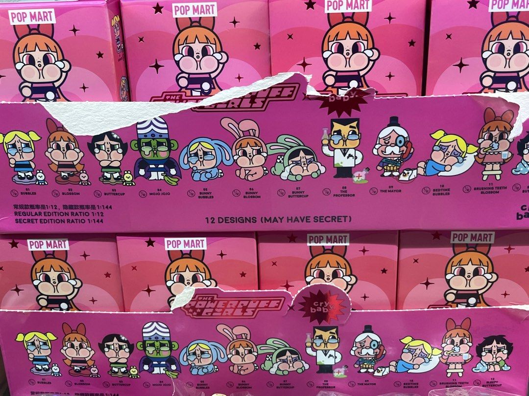 PopMart Powerpuff, Hobbies & Toys, Memorabilia & Collectibles, Vintage ...