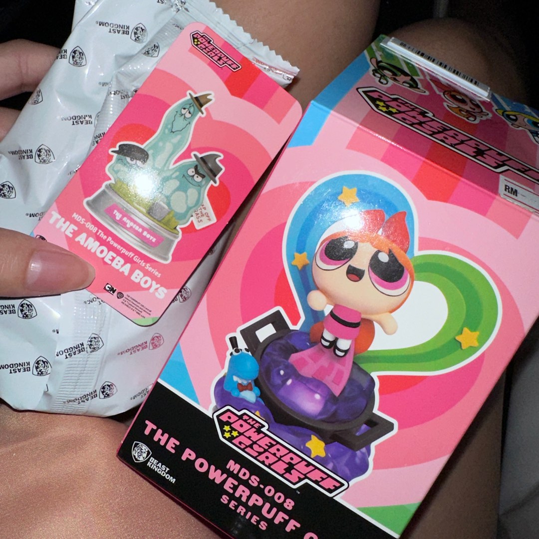 Popmart Powerpuff Girls The Amoeba boys, Hobbies & Toys, Toys & Games ...