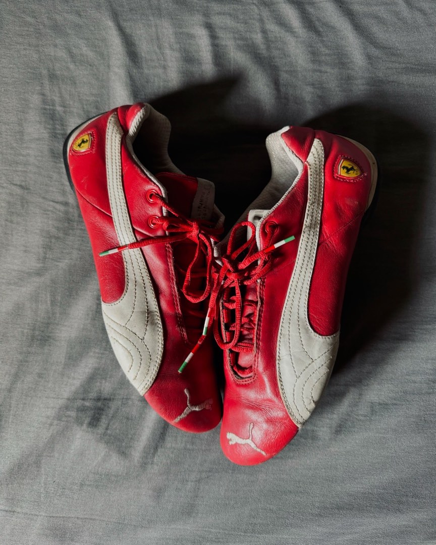 Puma Ferrari Future Cat Leather 10th Anniversary Edition, Men's Fashion ...