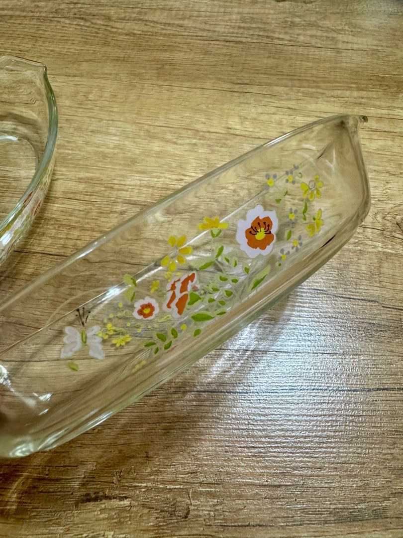 Pyrex Iwaki Glass Oval Dish, Furniture & Home Living, Kitchenware ...