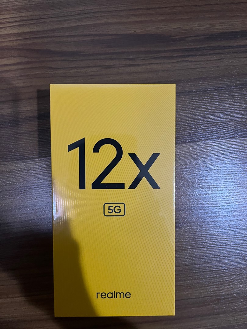 Realme 12x Glowing Black 256GB, Mobile Phones & Gadgets, Mobile Phones ...