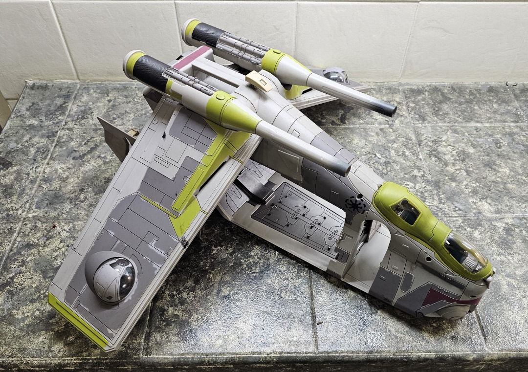 REPUBLIC GUNSHIP - 2005 Hasbro Star Wars Revenge Of The Sith Series (W ...