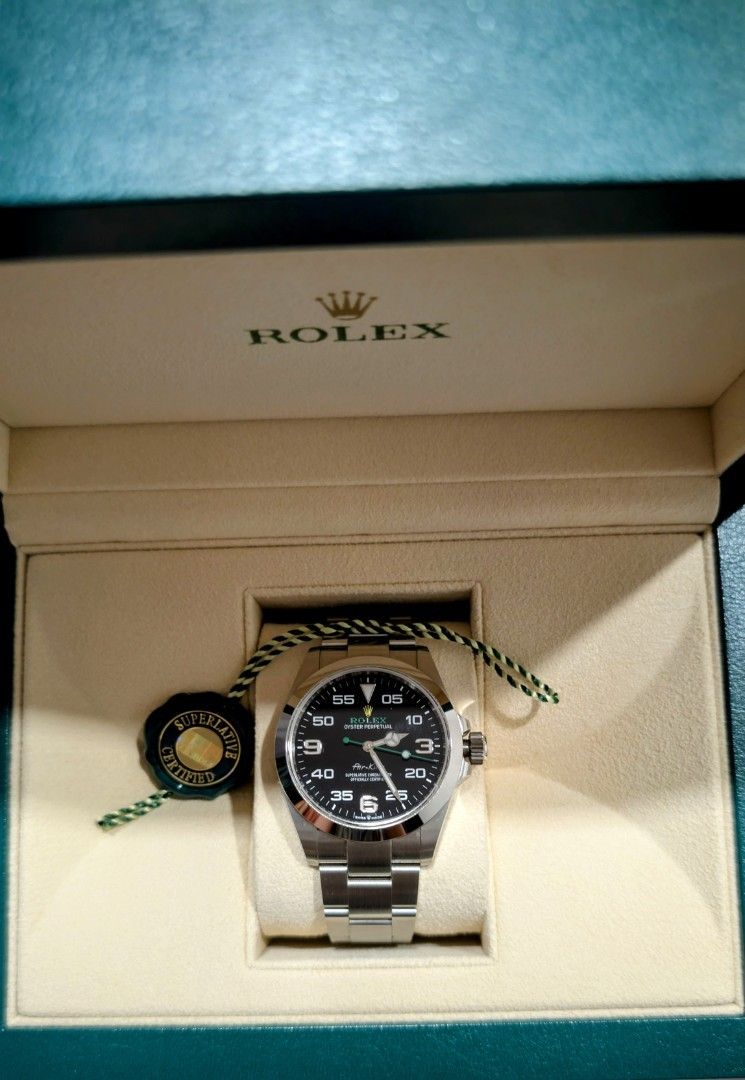 Rolex Air King 126900 June 2024, Luxury, Watches on Carousell