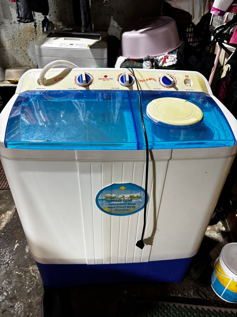 RUSH!! Micromatic Washing Machine Twintub, TV & Home Appliances ...