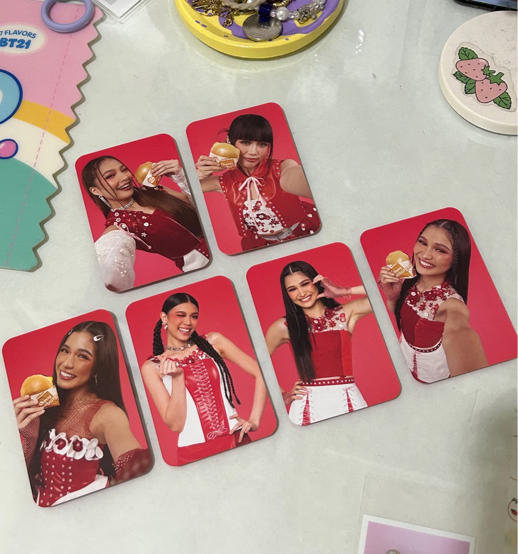 [Set] Jollibini photocards, Hobbies & Toys, Memorabilia & Collectibles ...