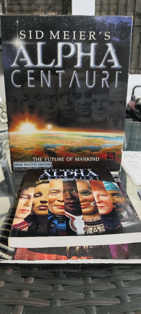 Sid Meier's Alpha Centauri PC game Big Box Set, Video Gaming, Video ...