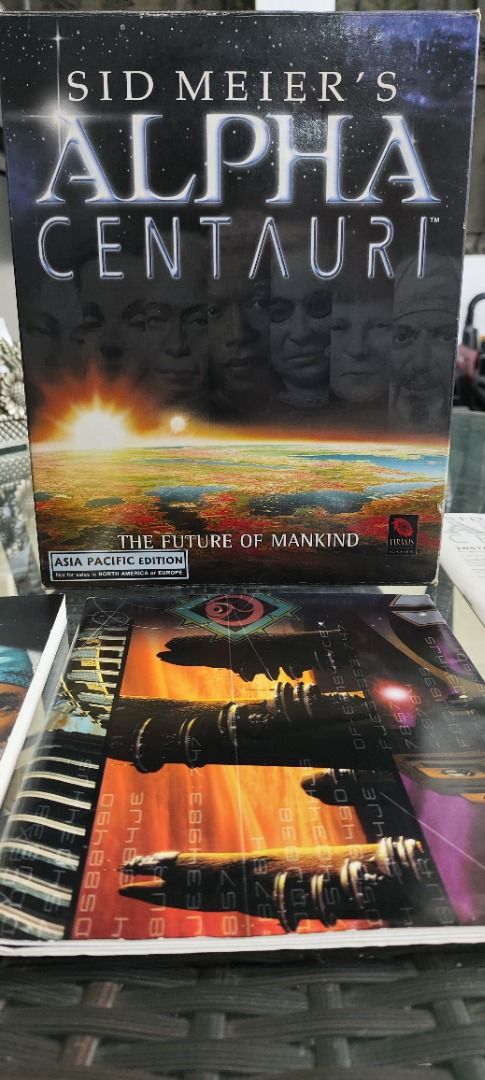 Sid Meier's Alpha Centauri PC game Big Box Set, Video Gaming, Video Games, Others on Carousell