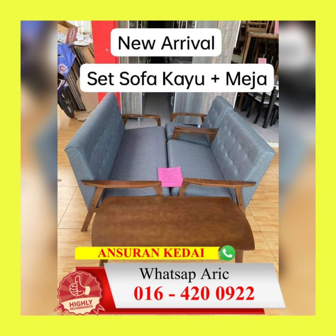 Sofa Ansuran Kedai, Furniture & Home Living, Furniture, Sofas on Carousell