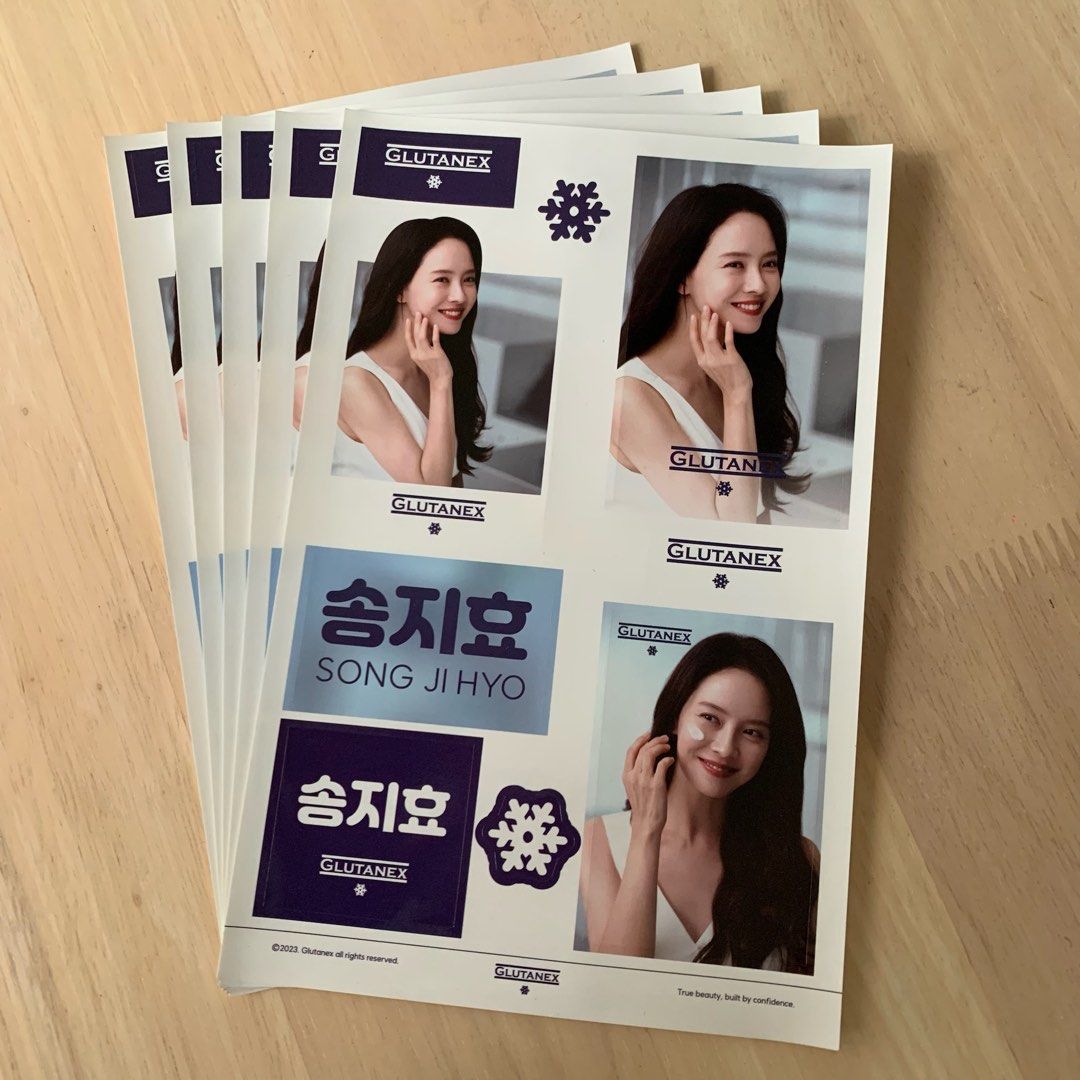 Song Ji Hyo sticker, Hobbies & Toys, Collectibles & Memorabilia, K-Wave ...