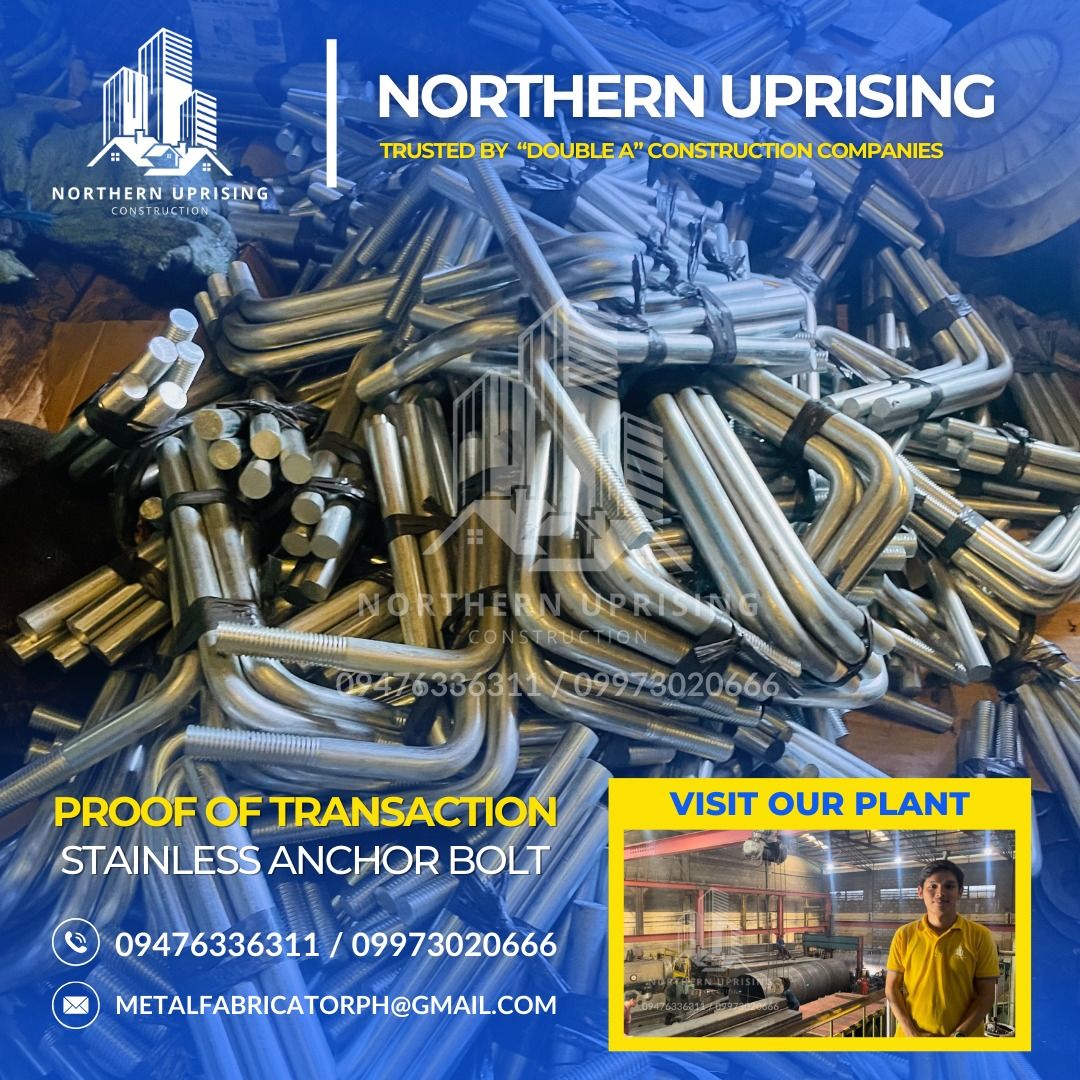 Stainless304 Anchor Bolt | J Bolt | Stud Bolt | U Bolt | Expansion Bolt ...