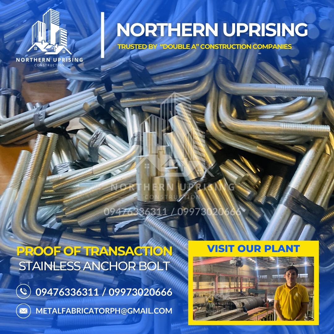 Stainless304 Anchor Bolt | J Bolt | Stud Bolt | U Bolt | Expansion Bolt ...