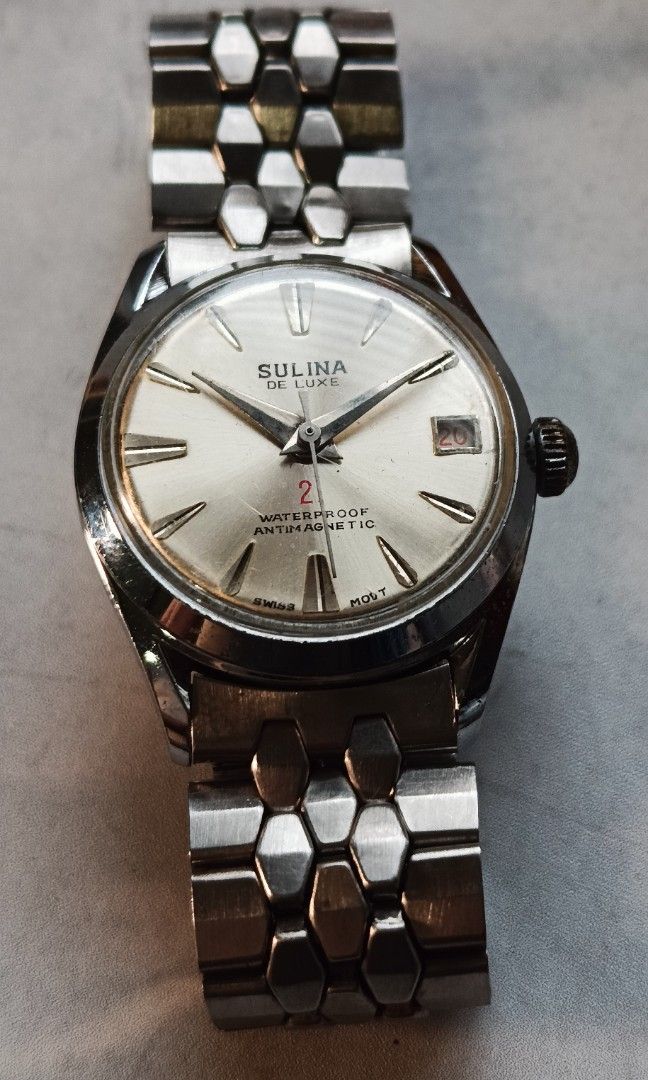 Sulina De Luxe Handwound Mechanical Sports Watch, Women's Fashion ...
