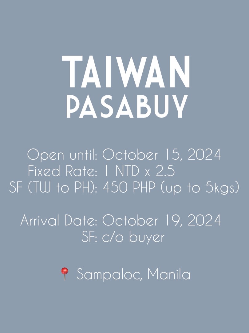 Taiwan Pasabuy - Pop Mart / Carrefour / Don Quijote / Cosmed / Poya ...