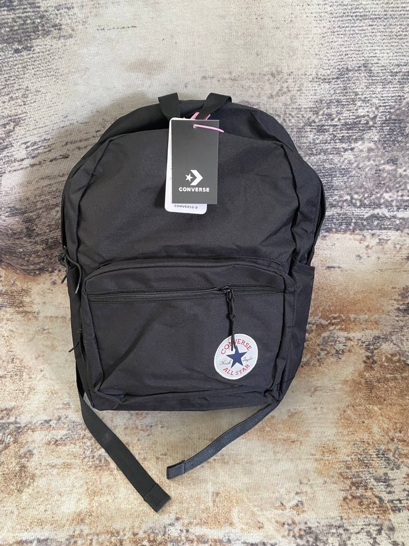 TAS RANSEL BACKPACK CONVERSE ALLSTAR HITAM, Barang Mewah, Tas & Dompet ...