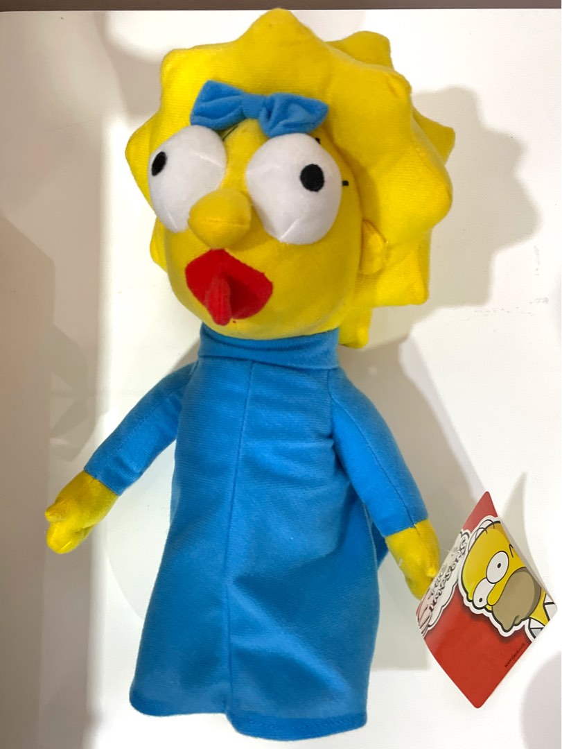 The Simpsons — Maggie Simpson Plush from Universal Studios Hollywood ...