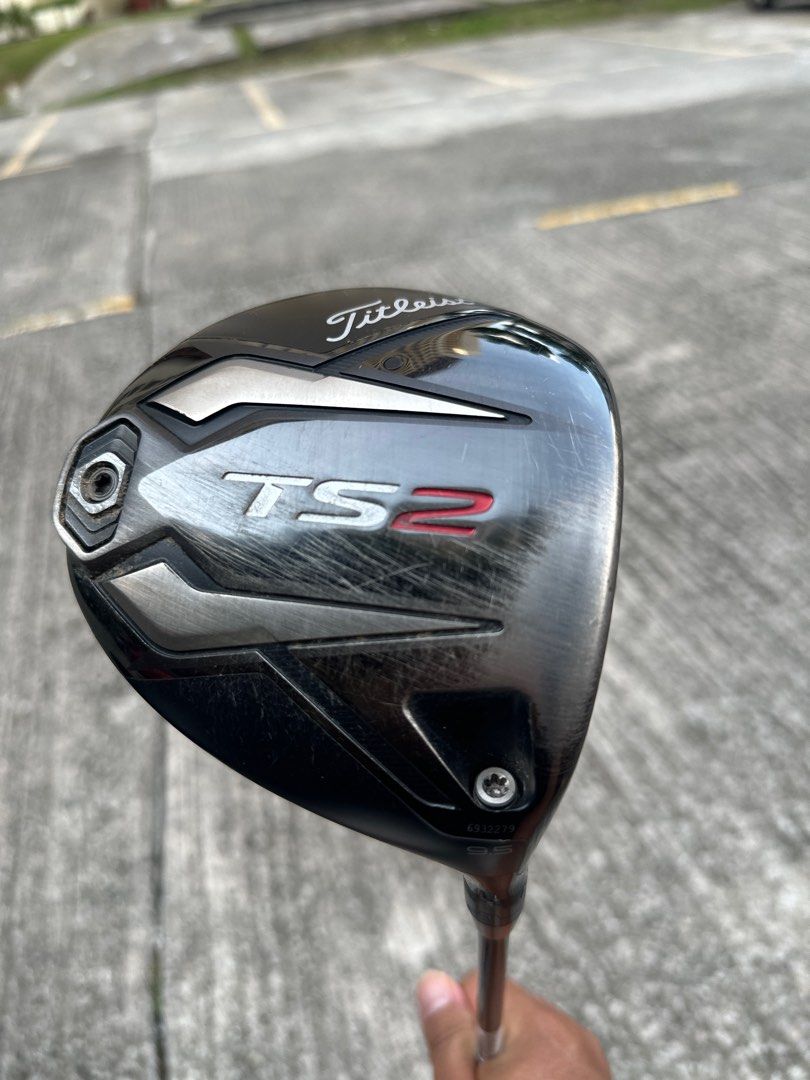 Titleist TS2 Driver: 9.5 degree, Mitsubishi Kurokage Black Stiff-shaft ...