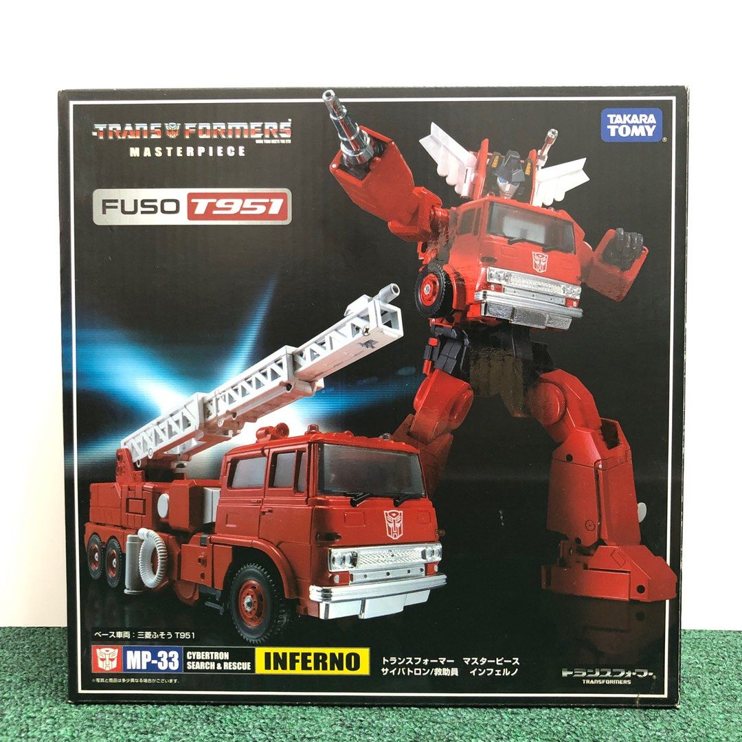 Transformers Masterpiece MP-33 Inferno MP33 MP Fuso T951, Hobbies & Toys, Toys & Games on Carousell
