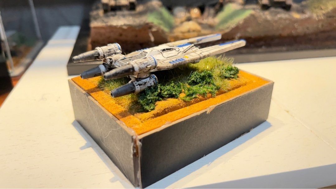 U wing Diorama, Hobbies & Toys, Collectibles & Memorabilia, Vintage ...