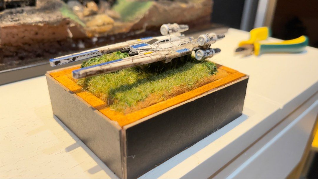 U wing Diorama, Hobbies & Toys, Collectibles & Memorabilia, Vintage ...