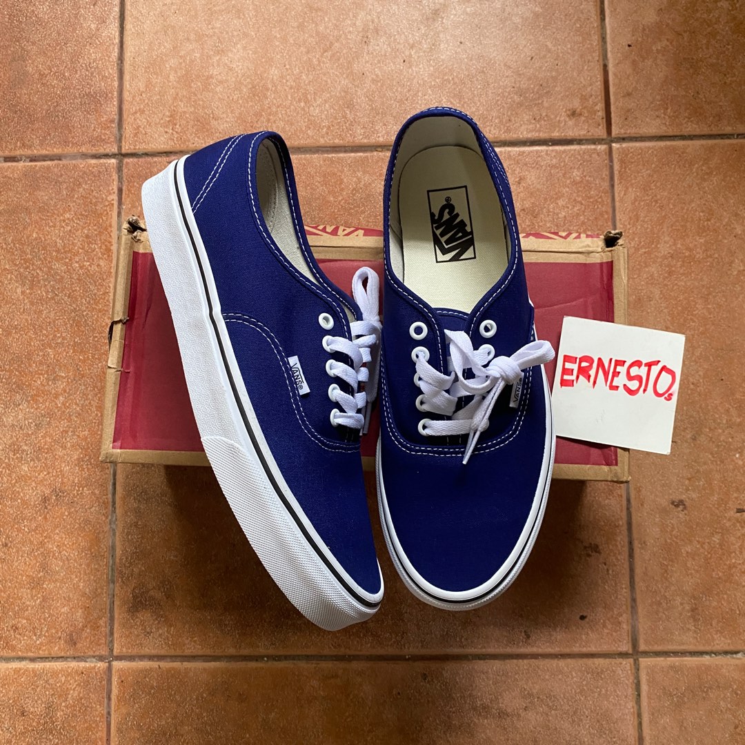 Vans AUTHENTIC Color Theory 'Beacon Blue', Men's Fashion, Footwear ...