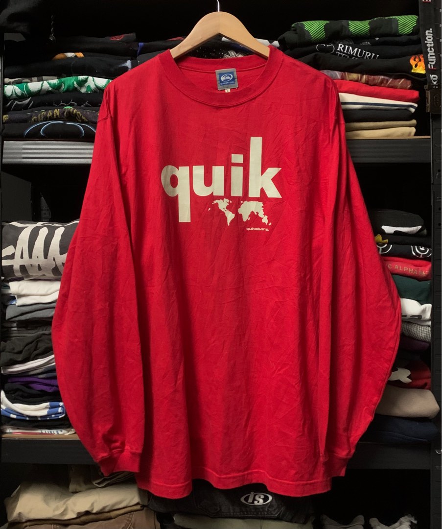 Vintage 90s Quicksilver Worldmap ( Mambo / Billabong / Surfing ), Men's ...