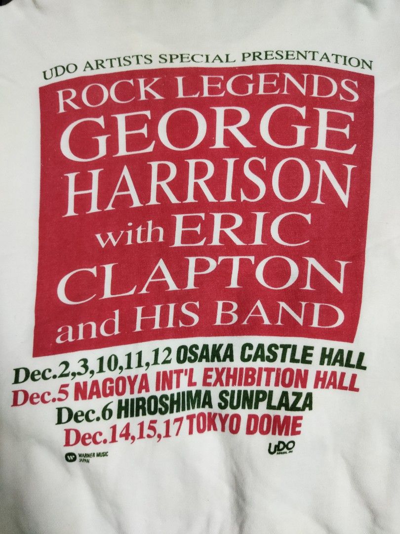 Vintage George Harrison & Eric Clapton, Men's Fashion, Coats, Jackets ...