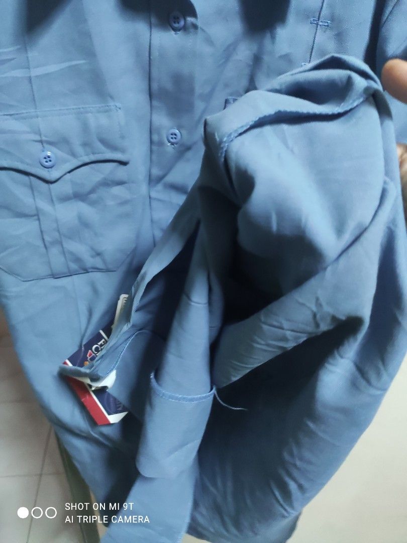 Vintage uniform kemeja flaying gross deluxe tropical, Women's Fashion ...