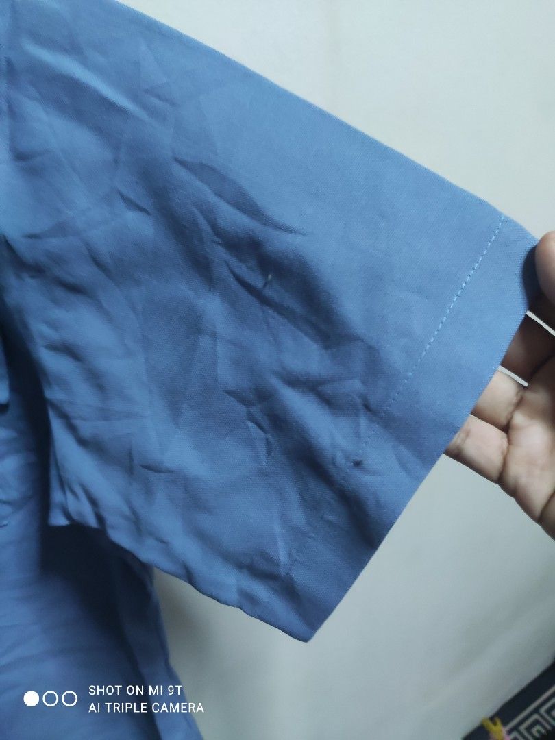 Vintage uniform kemeja flaying gross deluxe tropical, Women's Fashion ...